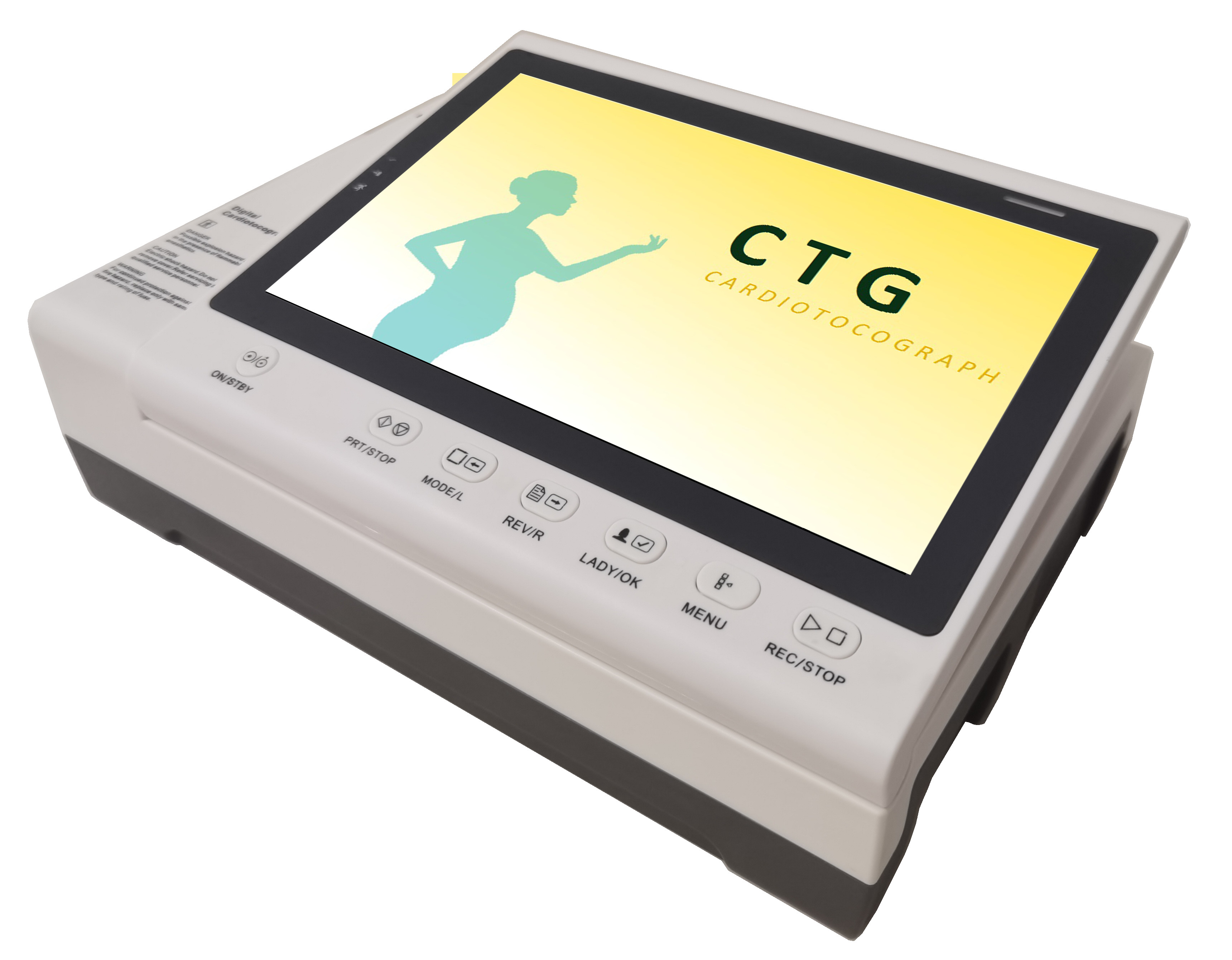 Portable FHR Fetal Doppler Monitor For Pregnancy Baby Heartbeat Monitor