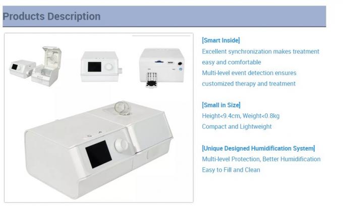 Positive Airway Pressure Ventilator APAP Machines Anti Snoring Sleep ...